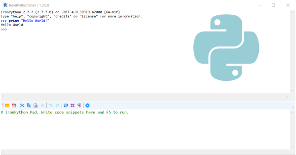 Introducing Revit Python Shell Bimicon 2099
