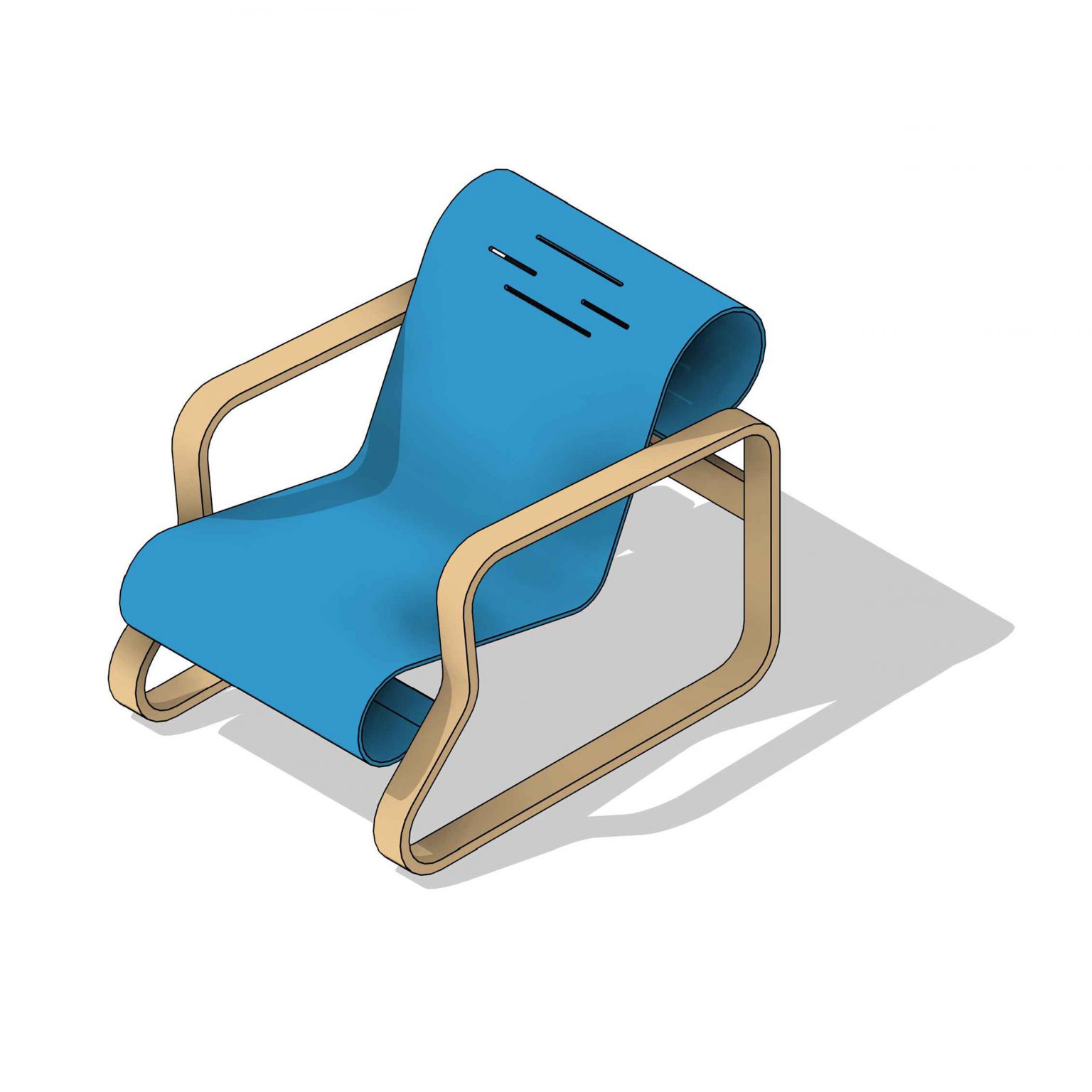 Paimio Armchair - BIMicon