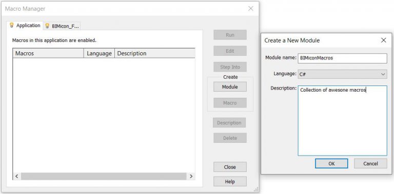 Create your first Revit macro in C# - Part 1 - BIMicon