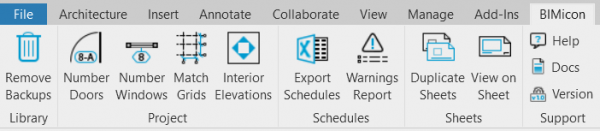 BIMicon Revit Plugin - BIMicon