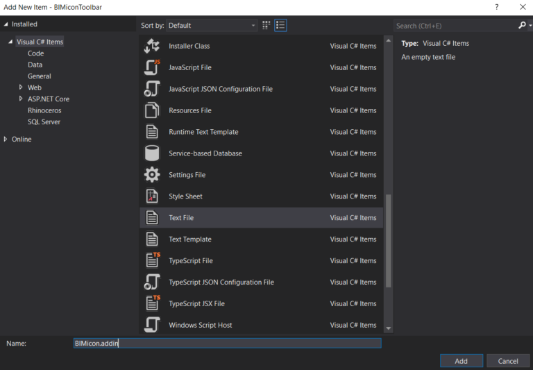 A comprehensive guide to creating a customized Revit tab in C# - BIMicon